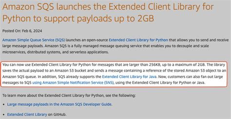 Alessandro Volpicella On Linkedin Til Sqs Has An Extended Library For