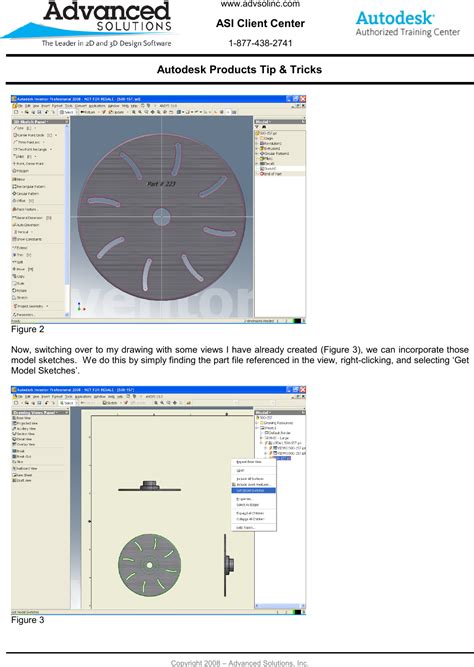 Incorporating Sketches Into Your Drawing Using Inventor