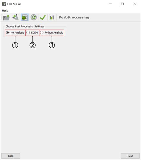Post Processing Options