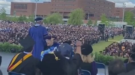 Billionaire Rob Hale Surprises Umass Boston Graduates With 1000 And A
