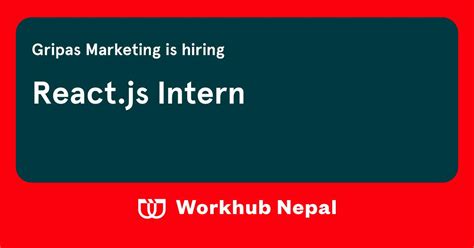 Reactjs Intern Workhub Nepal