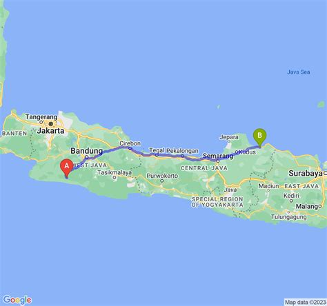 Jarak Dan Perkiraan Waktu Tempuh Dari Kab Cianjur Ke Kab Rembang Navi Id