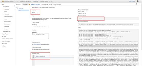 Json Aws Lambda What Type Of Request Does The Test Button Do
