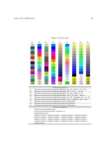 Xcolor V