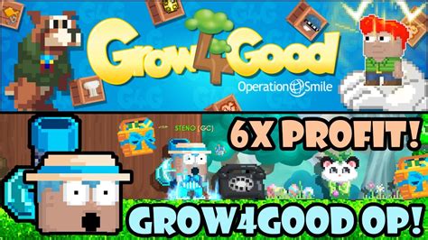 6X DLS PROFIT FROM GROW4GOOD OP GrowTopia Profit 2023 YouTube