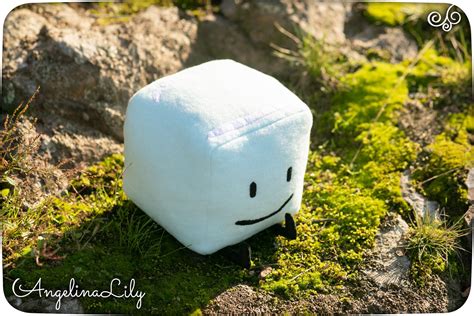 Bfdi Ice Cube Handmade Plush Toy Icy Plush Battle For Dream Etsy