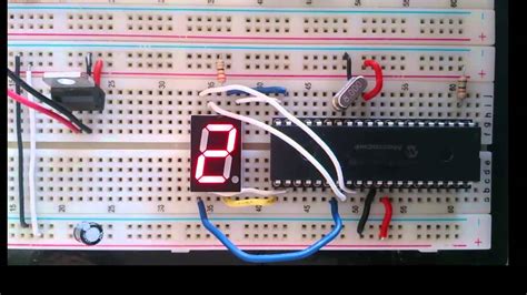 eeprom pic16f887 youtube