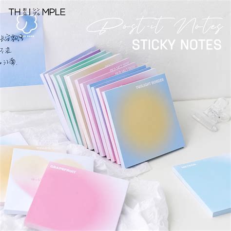 Memo Sticky Note Kertas Tempel Sticky Notes Memo Memo Sticky Warna