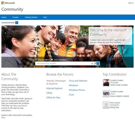 Microsoft Answers Rebranded To Microsoft Community GHacks Tech News