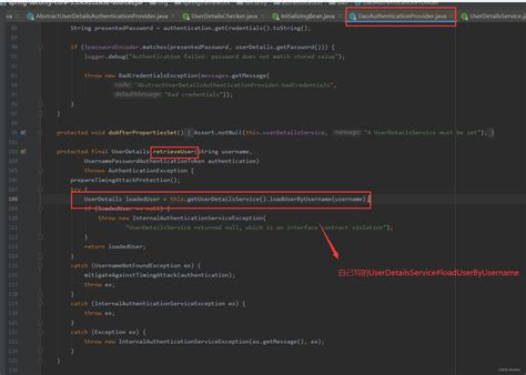 Springsecurity Abstractuserdetailsauthenticationprovider Csdn