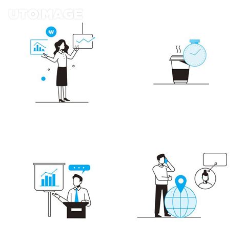 유토이미지 비즈니스아이콘005 2024 라인 아이콘 아이콘 화상 회의