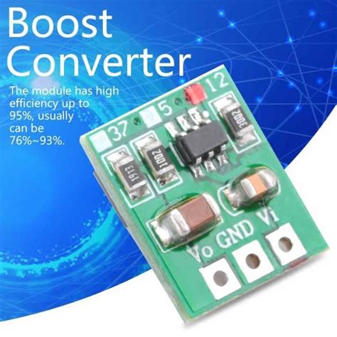 HURRISE Boost Module Mini DC DC Boost Converter Board Voltage Step Up