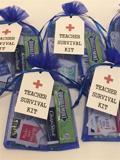 Lehrer Survival Kit Lehrer Notfall Kit Zufällige Lehrer Etsy