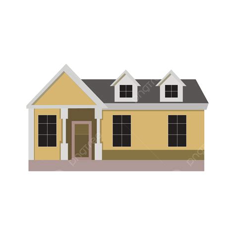 Simple House Illustration Vector Clipart House Clipart House