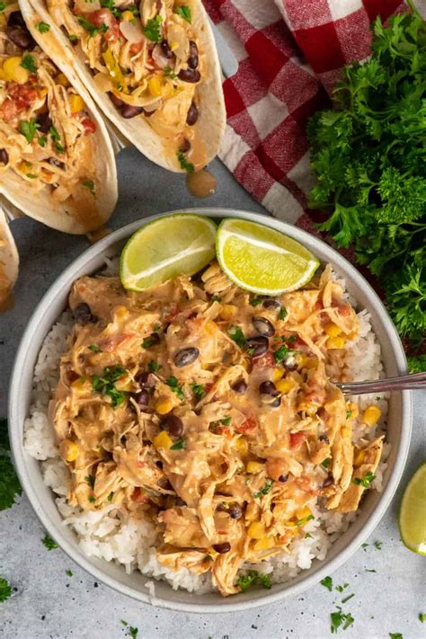 Crock Pot Fiesta Chicken Slow Cooker Meals