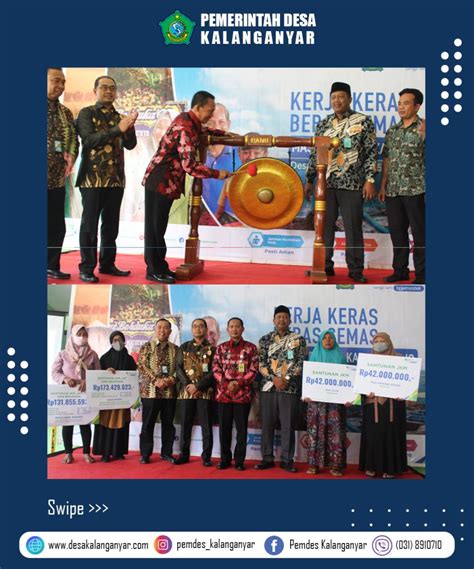 Penyerahan Simbolis Manfaat Program BPJS Ketenagakerjaan Dan Manfaat