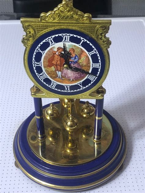 Anniversary Clock Kieninger Obergfell Kundo Brass 1970 Catawiki