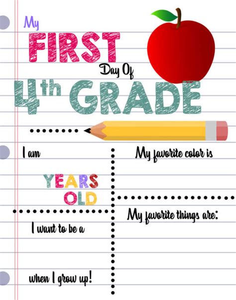 20 First And Last Day Of School Free Printables Supermommy