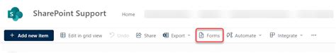 Using The New Forms Feature In Microsoft Lists One Minute Office Magic