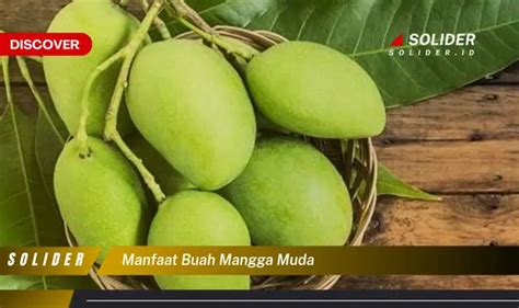 Bukan Cuma Jambu Biji Ini Dia 4 Manfaat Buah Mangga Muda Yang Bikin