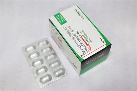 Doxycycline Hydrochloride And Ambroxol Hydrochloride Capsules 100mg 7 5mg Doxitaj R T I