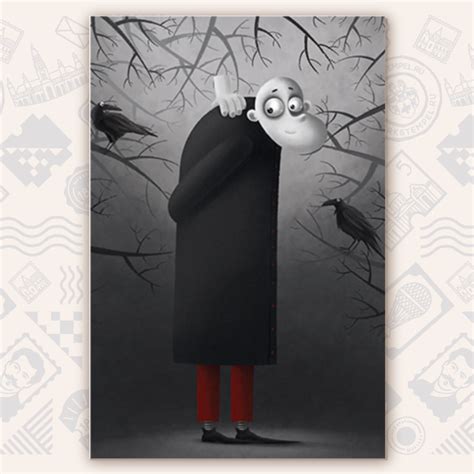 Семейка Аддамс Фестер Марк Штемпель — онлайн магазин открыток