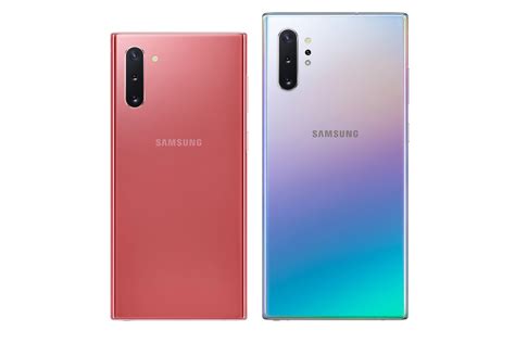 Samsung Galaxy Note 10 Y Galaxy Note 10 Características Ficha