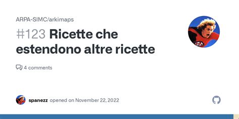 Ricette Che Estendono Altre Ricette Issue Arpa Simc Arkimaps