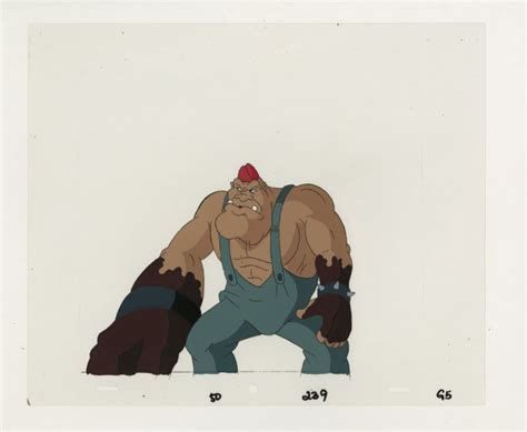 Biker Mice From Mars Greasepit Production Cel ID Sep22092 Van