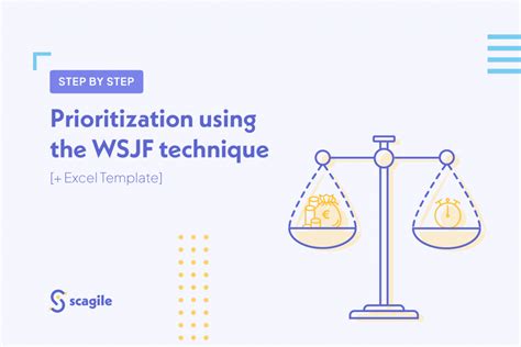 Easy Prioritizing With The Wsjf Calculator Excel Template • Scagile Blog