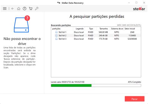 Stellar Data Recovery 11 Windows Premium Pt Recovering A Lost Partition
