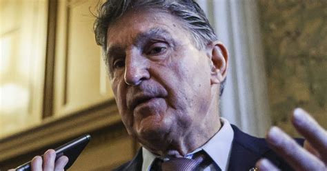 West Virginia Sen Joe Manchin Announces He Wont Run For President In