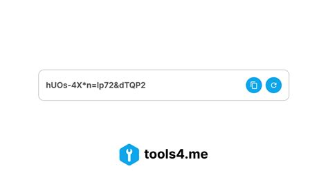 Password Generator Tools4me