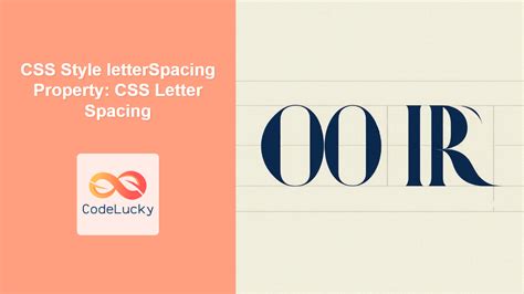 Css Letter Spacing Complete Guide To Character Spacing Control Codelucky