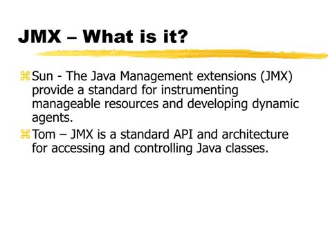 Ppt Java Management Extensions Jmx Powerpoint Presentation Free