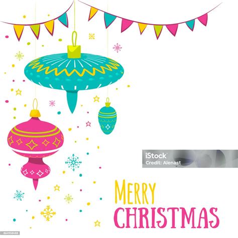 Natal Ilustrasi Desain Kartu Ucapan Tahun Baru Untuk Desain Promo Kartu