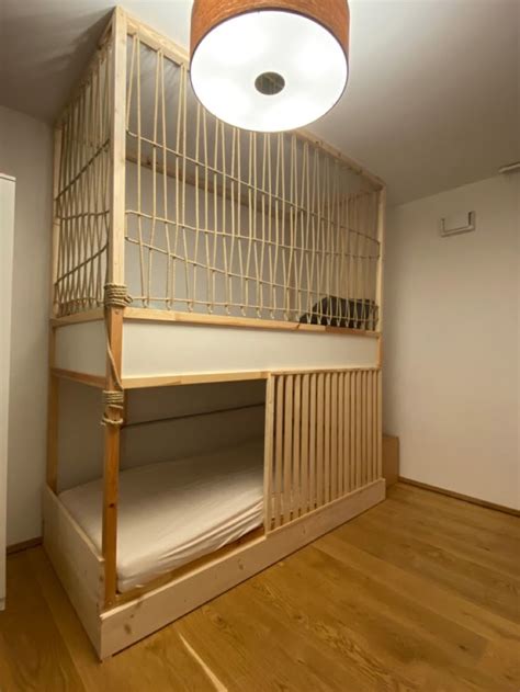 Ikea Kura Hack for Cool Kid's Bedroom