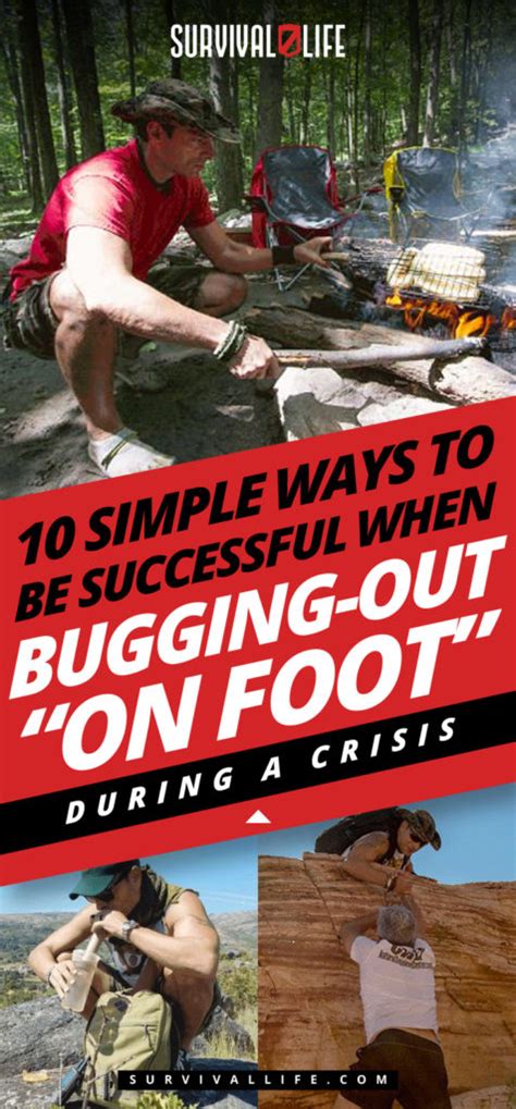 Simple Ways To Be Successful When Bugging Out On Foot During A Crisis