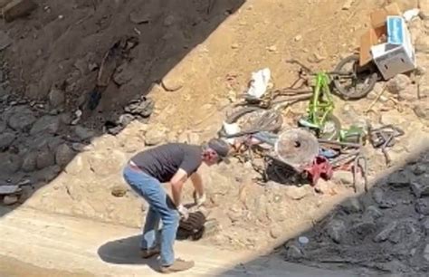 Undercover Politician Gavin Newsom Seen Clearing Homeless Encampment