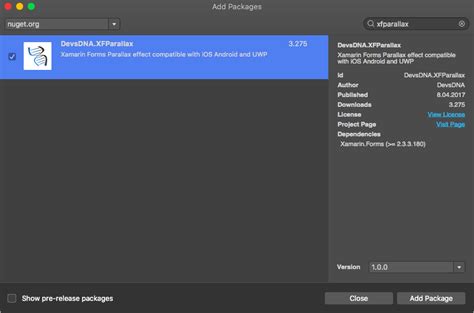 Xamarin Forms Parallax Ömer Sezer