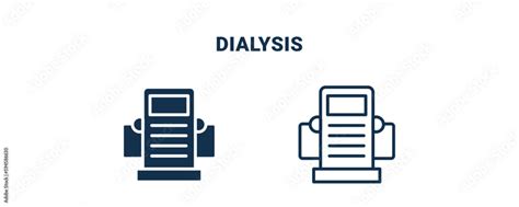 Dialysis Icon Outline And Filled Dialysis Icon From Technology