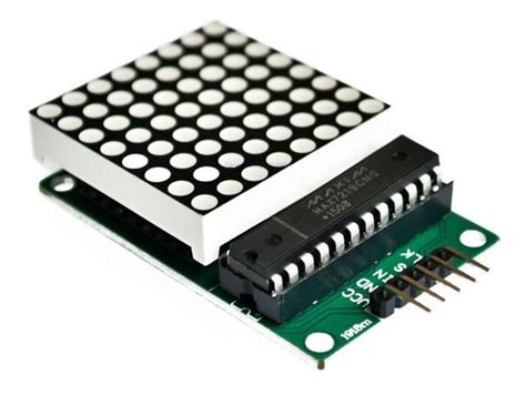matriz de leds 8x8 cátodo común dip max7219 mercado libre