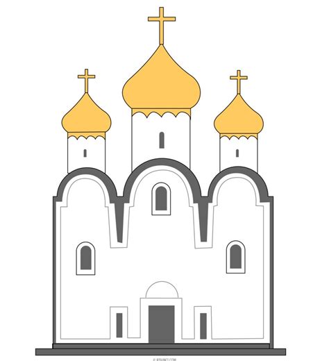 Як намалювати церкву малюємо різні види церкви