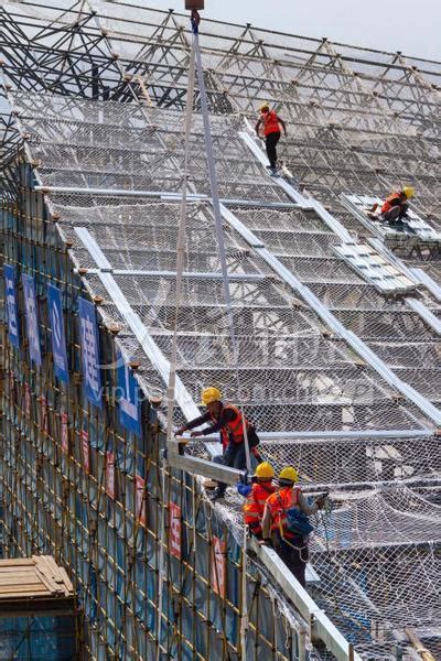 山西运城重点项目建设正甜 人民图片网