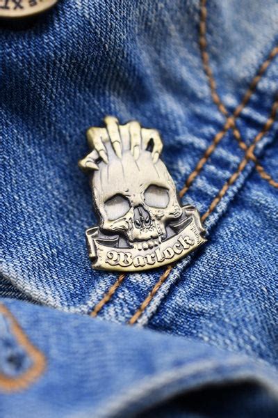 Warlock Class Pin Badge Gameteeuk