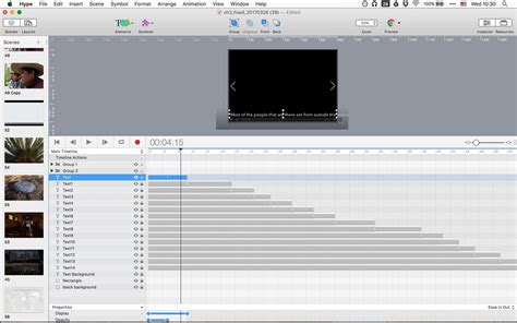 Text Element Eliminates Video Controls Elements Tumult Forums