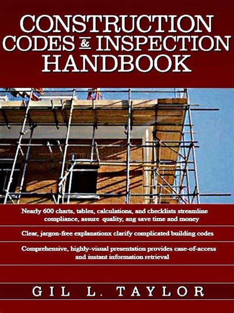 ‎construction Codes And Inspection Handbook Coding Construction Diy