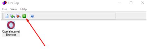 how to set up a proxy in freecap