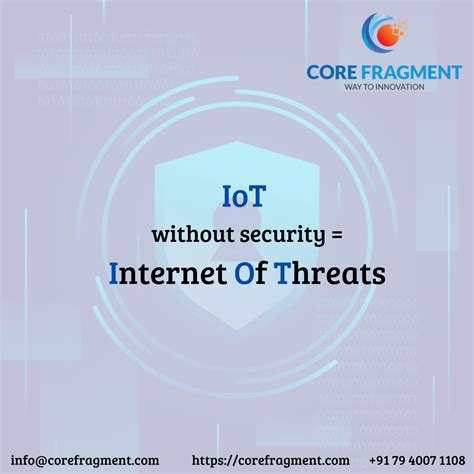 Corefragment Technologies On Linkedin Iot Security