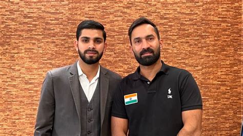 Ashis Mishra On Linkedin It Was A Pleasure To Meet The Indian Cricket Teams Favourite Finisher